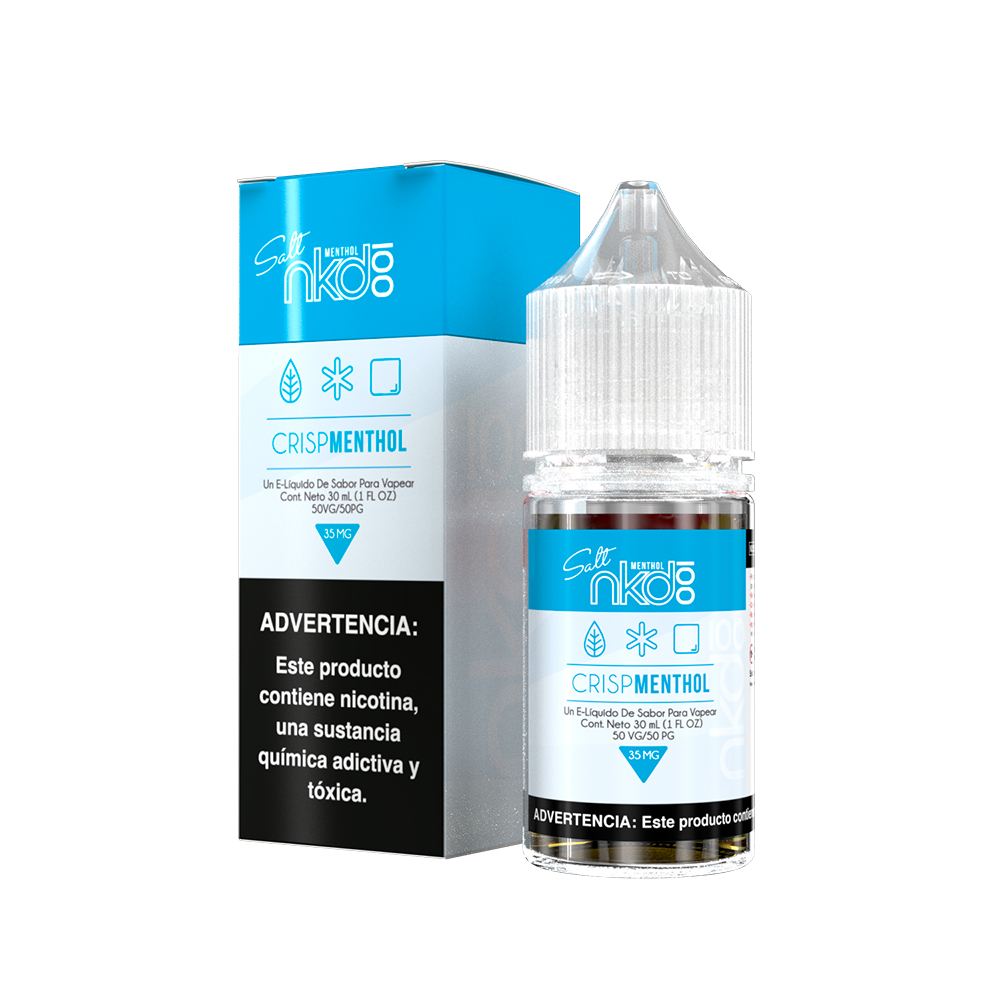 Naked 100 – Crisp Menthol – 30 ml – Cloud Masters Brasil
