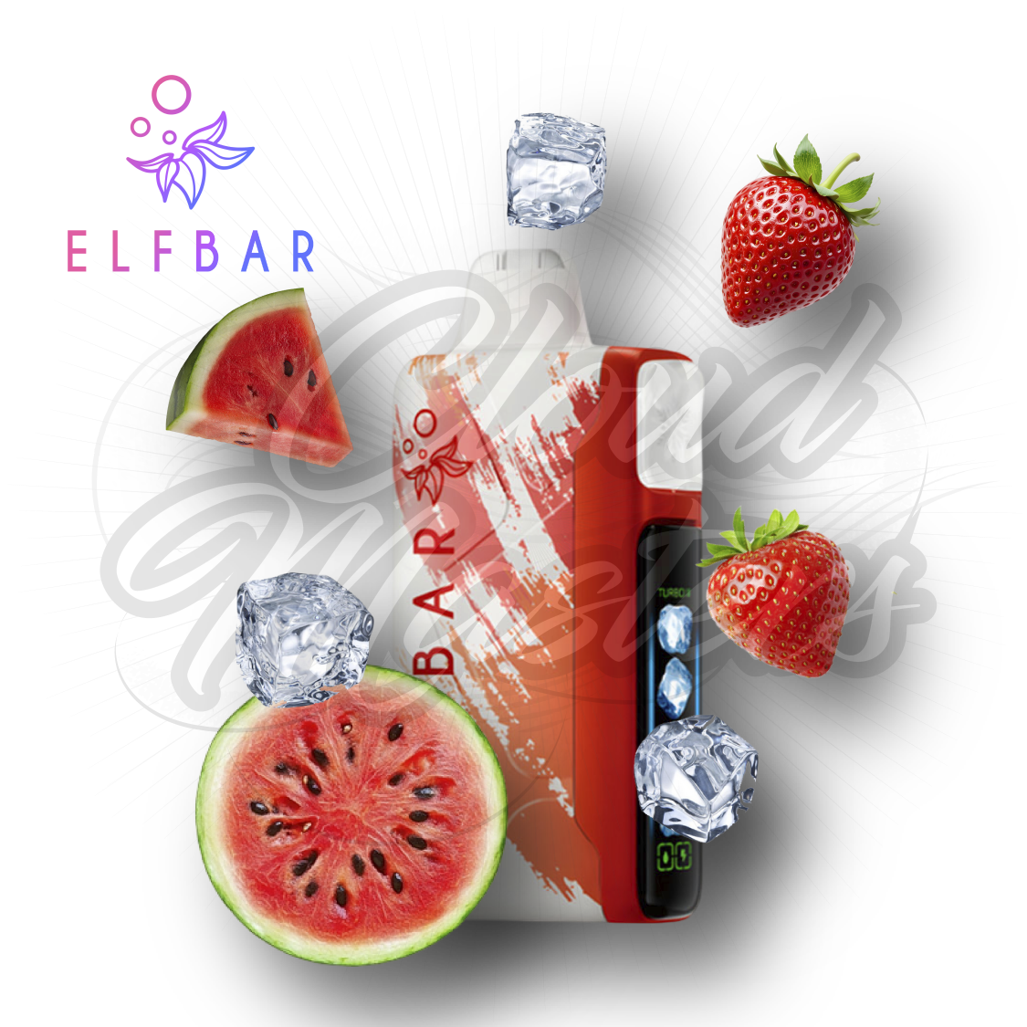 Elfbar- Ice King – Strawberry Watermelon – até 40.000 Puffs – Cloud ...