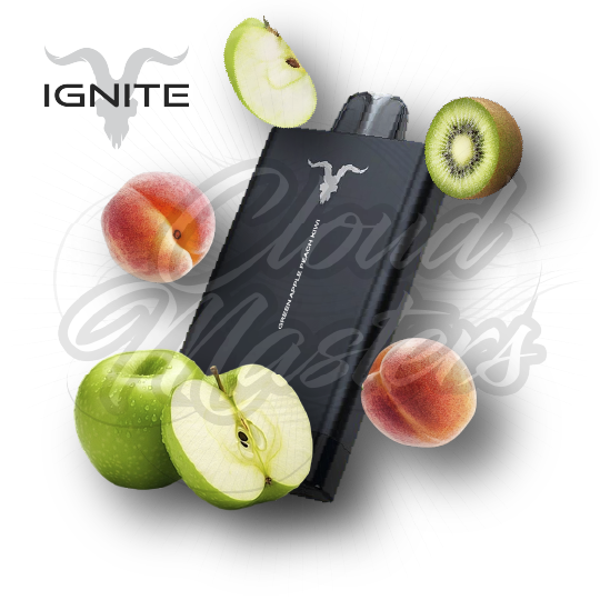 Ignite – V150 Pro – Green Apple Peach Kiwi – até 15000 Puffs – Cloud ...