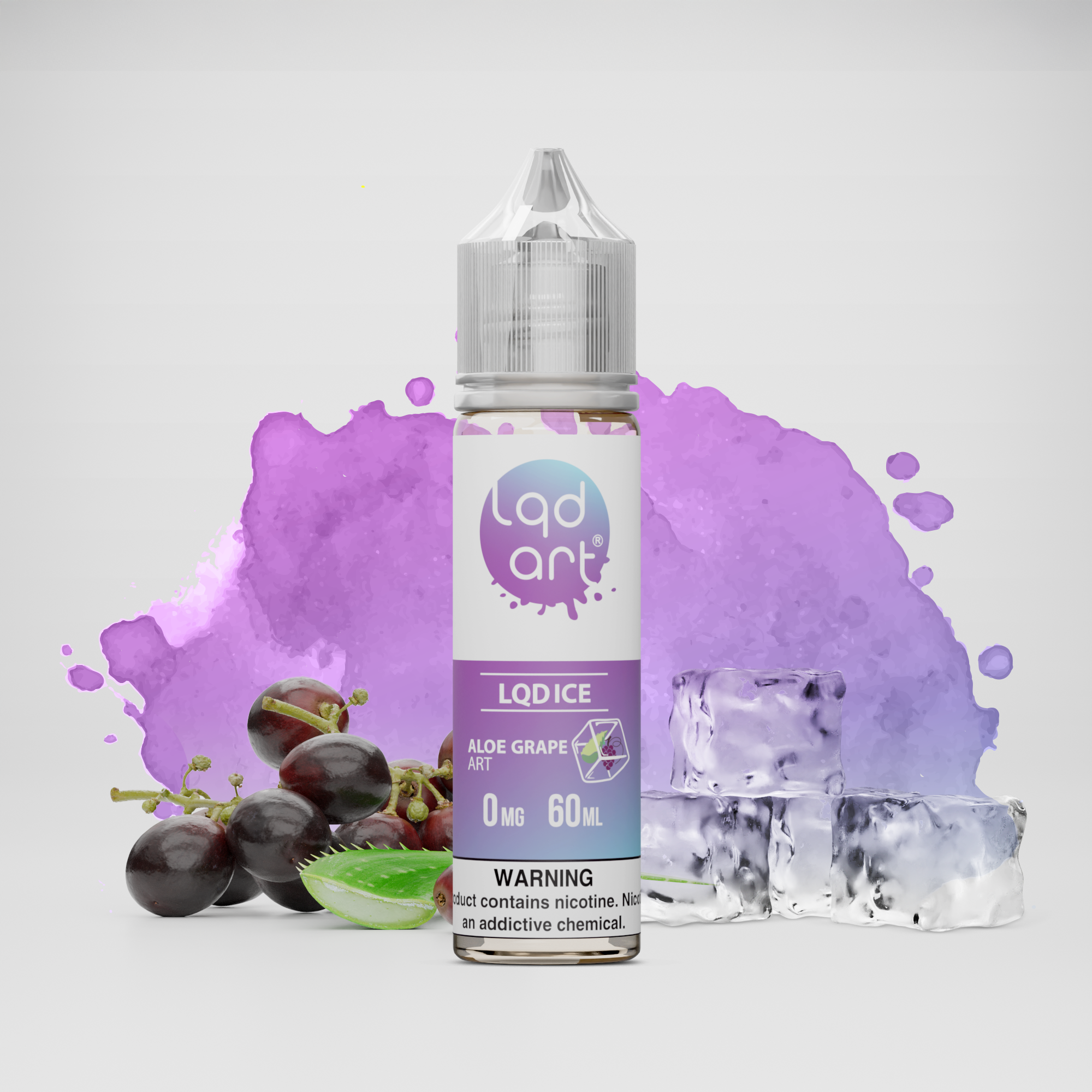 LQD Art – Aloe Grape – 60 ml – Cloud Masters Brasil